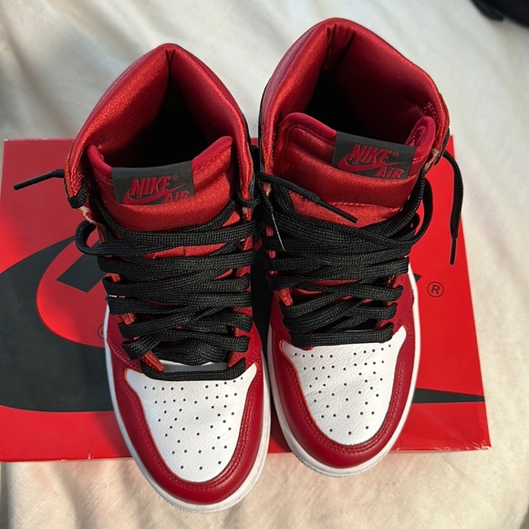 Jordan | Shoes | Air Jordan High Og Satin Red | Poshmark